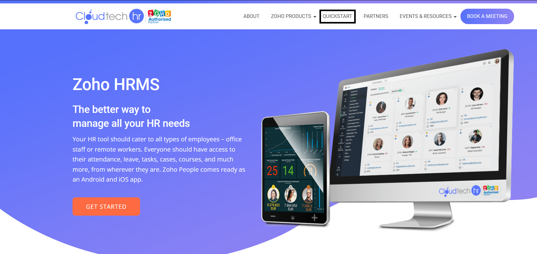 CLOUDTECH-HR QUICKSTART GUIDE - Cloudtech HR